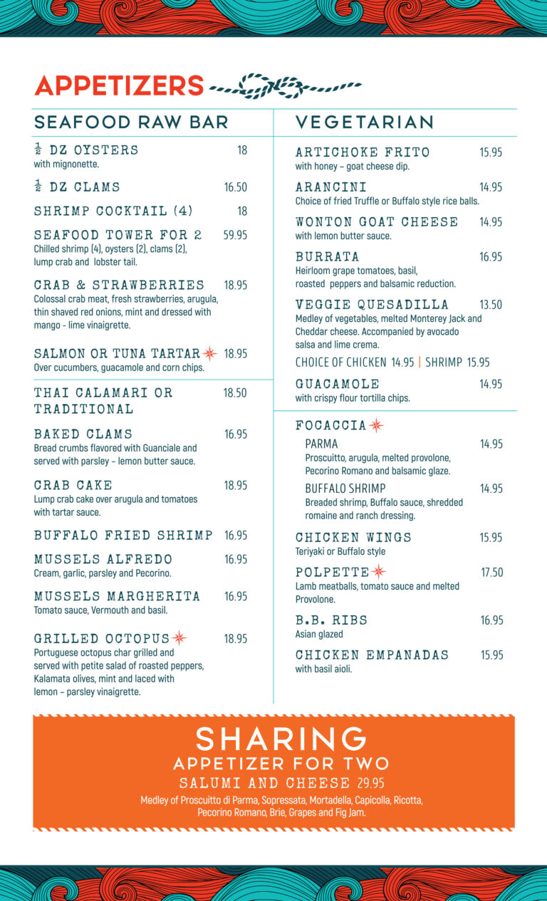Lunch Menu - Blue Restaraunt