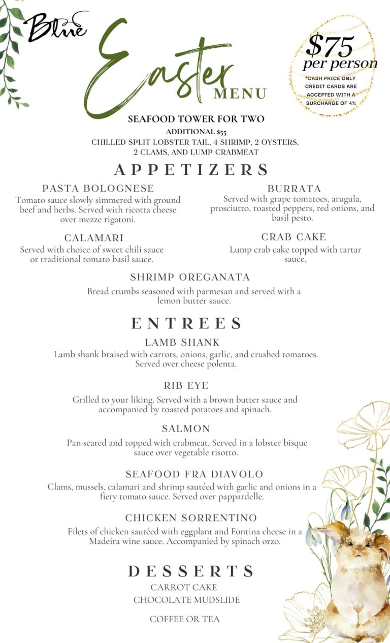 Premium Staten Island Cuisine - Blue Restaurant